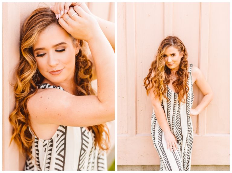 Alex's Bold & Colorful Senior Session - Brooke Michelle Photo