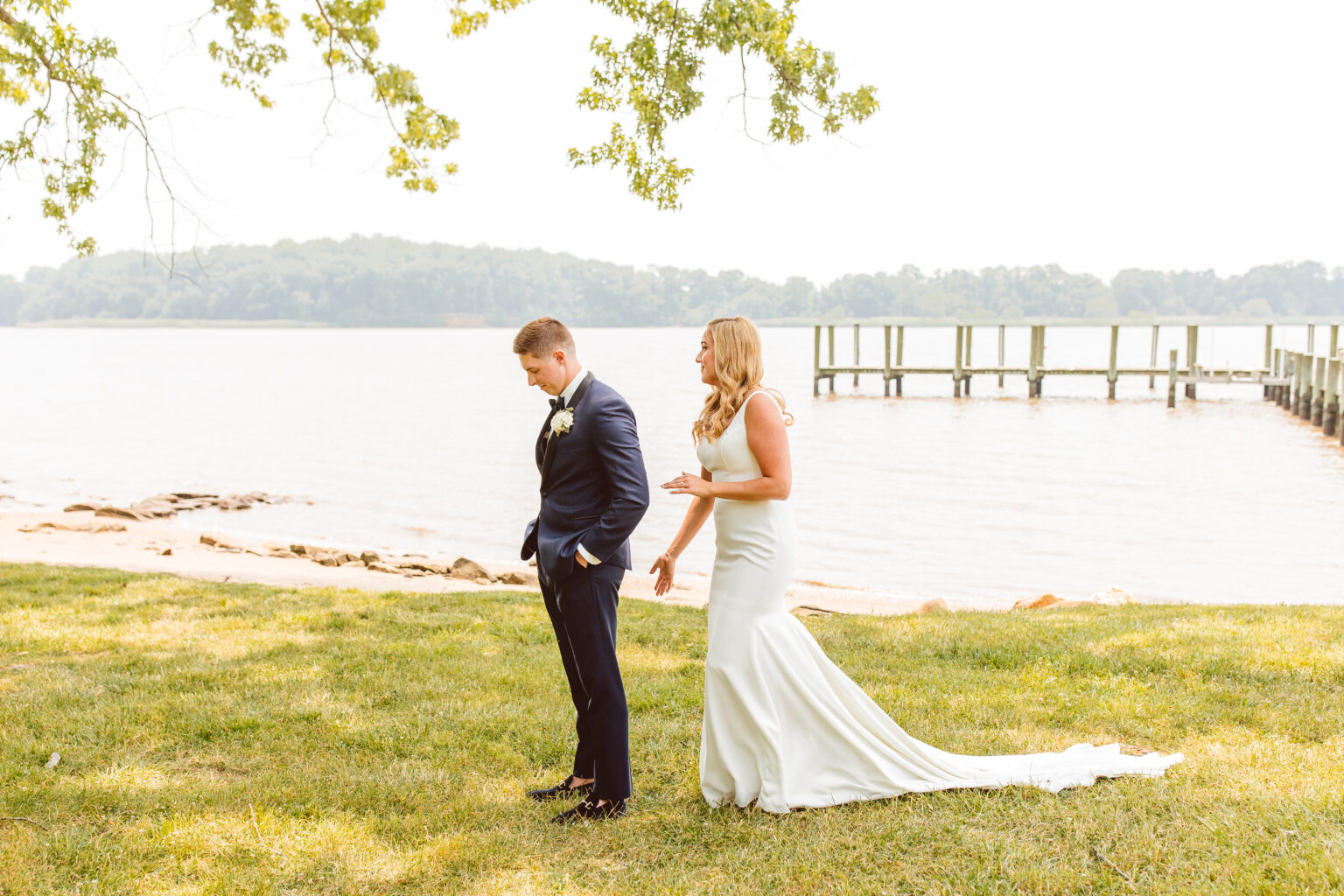Cassie & Tyler's Timeless Wedding at Brittland Manor MD Wedding Venue ...