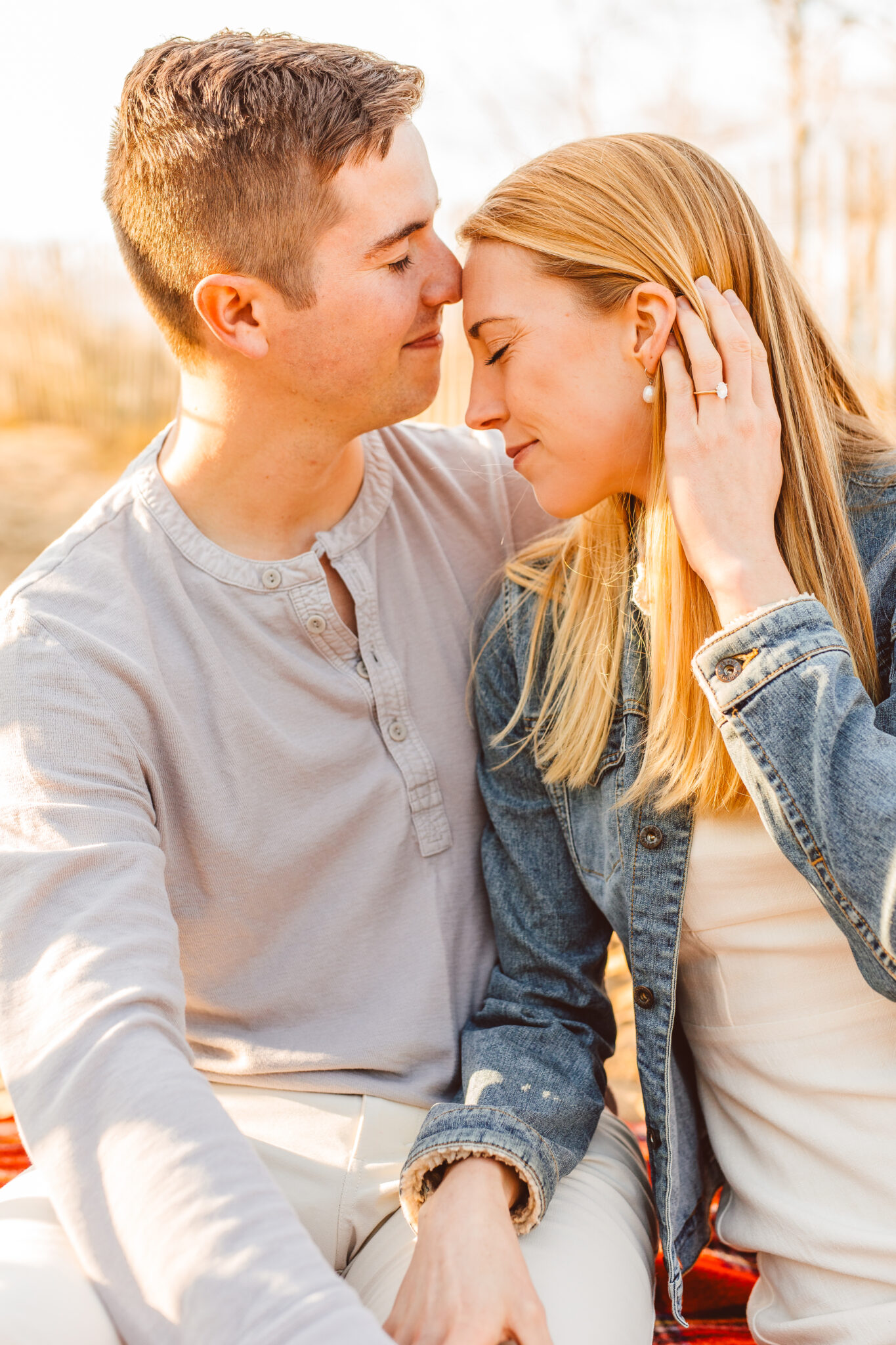 Emily & Evan’s Picnic Engagement Session - Brooke Michelle Photo