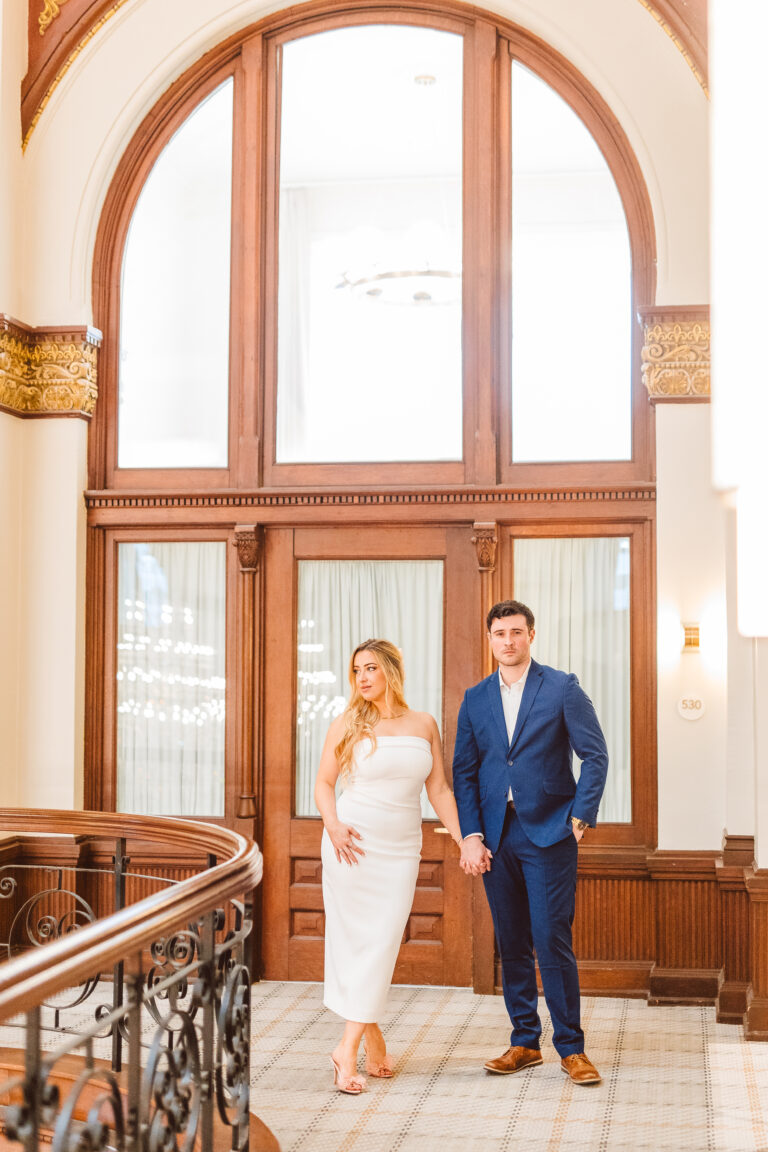 Jordyn & Mike’s Fun Printers Alley Engagement Session In Nashville ...