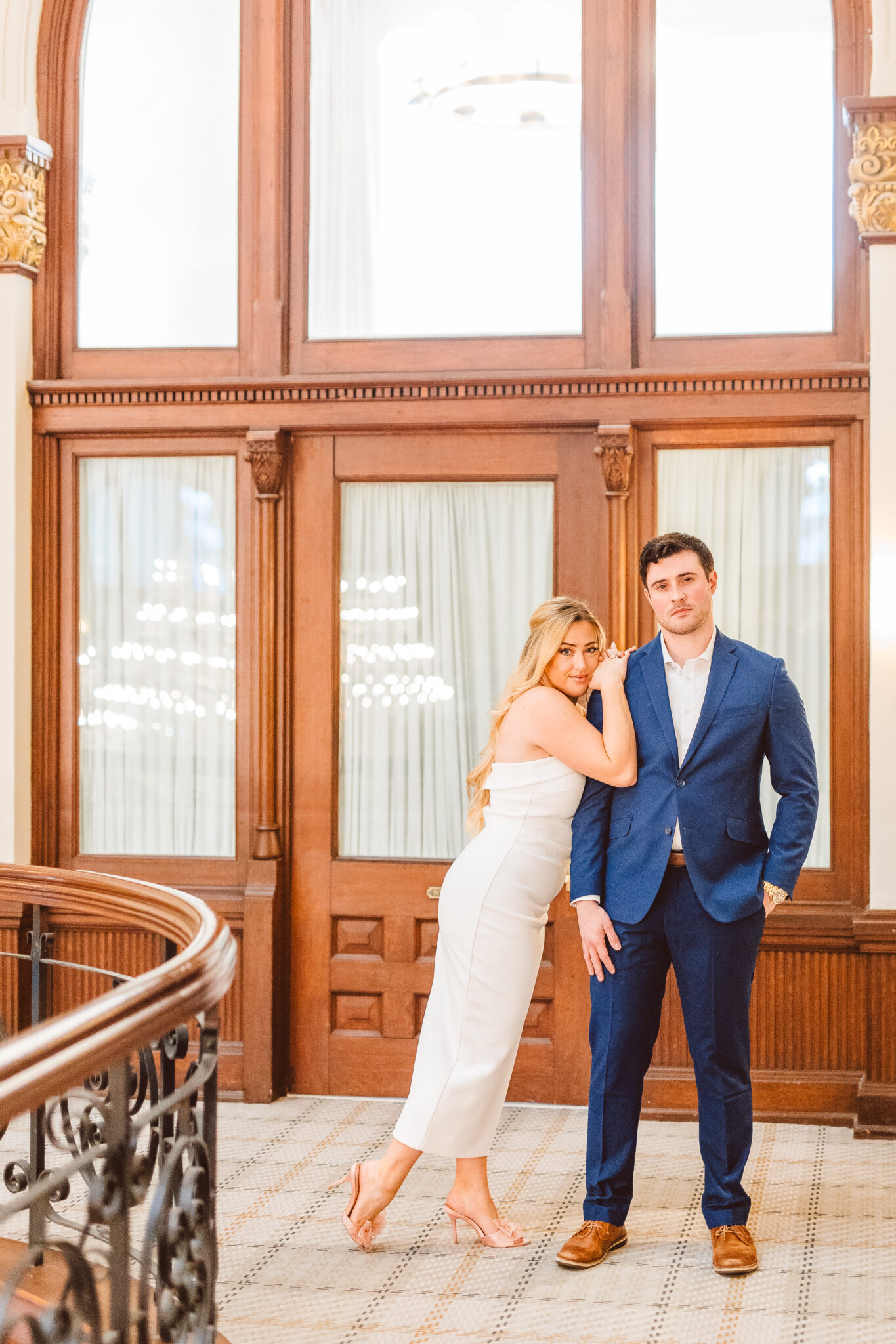 Jordyn & Mike’s Fun Printers Alley Engagement Session In Nashville ...