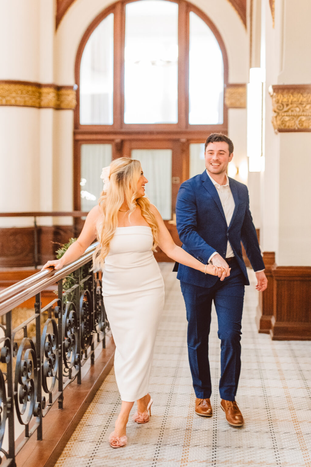 Jordyn & Mike’s Fun Printers Alley Engagement Session In Nashville ...