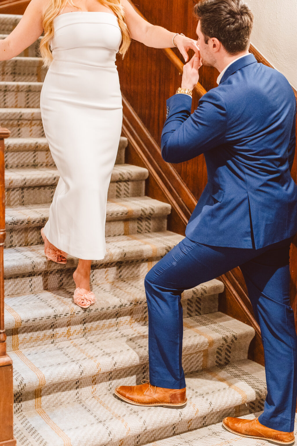 Jordyn & Mike’s Fun Printers Alley Engagement Session In Nashville ...